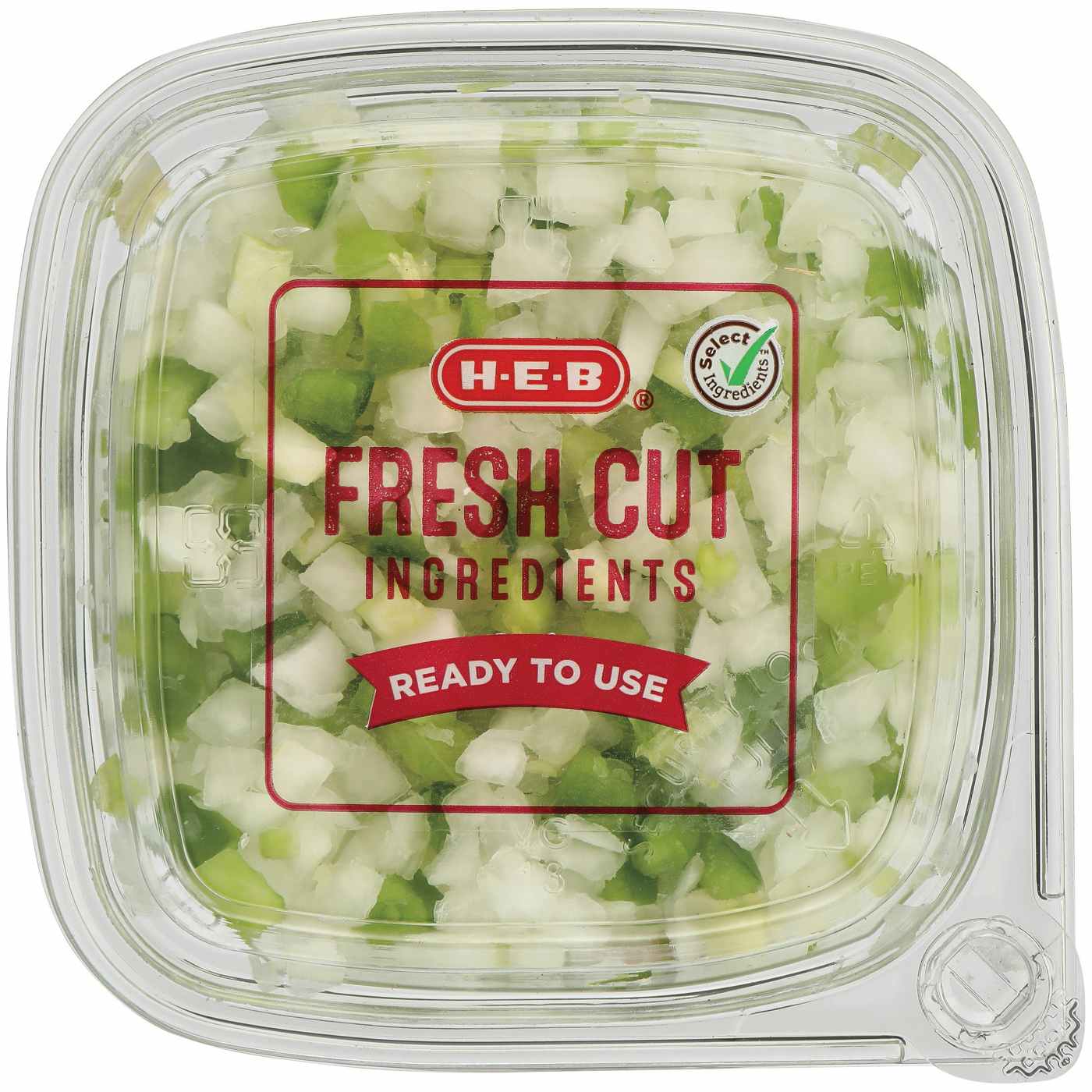 H-E-B Fresh Chopped Trinity Blend - Onion, Bell Pepper & Celery - Shop ...