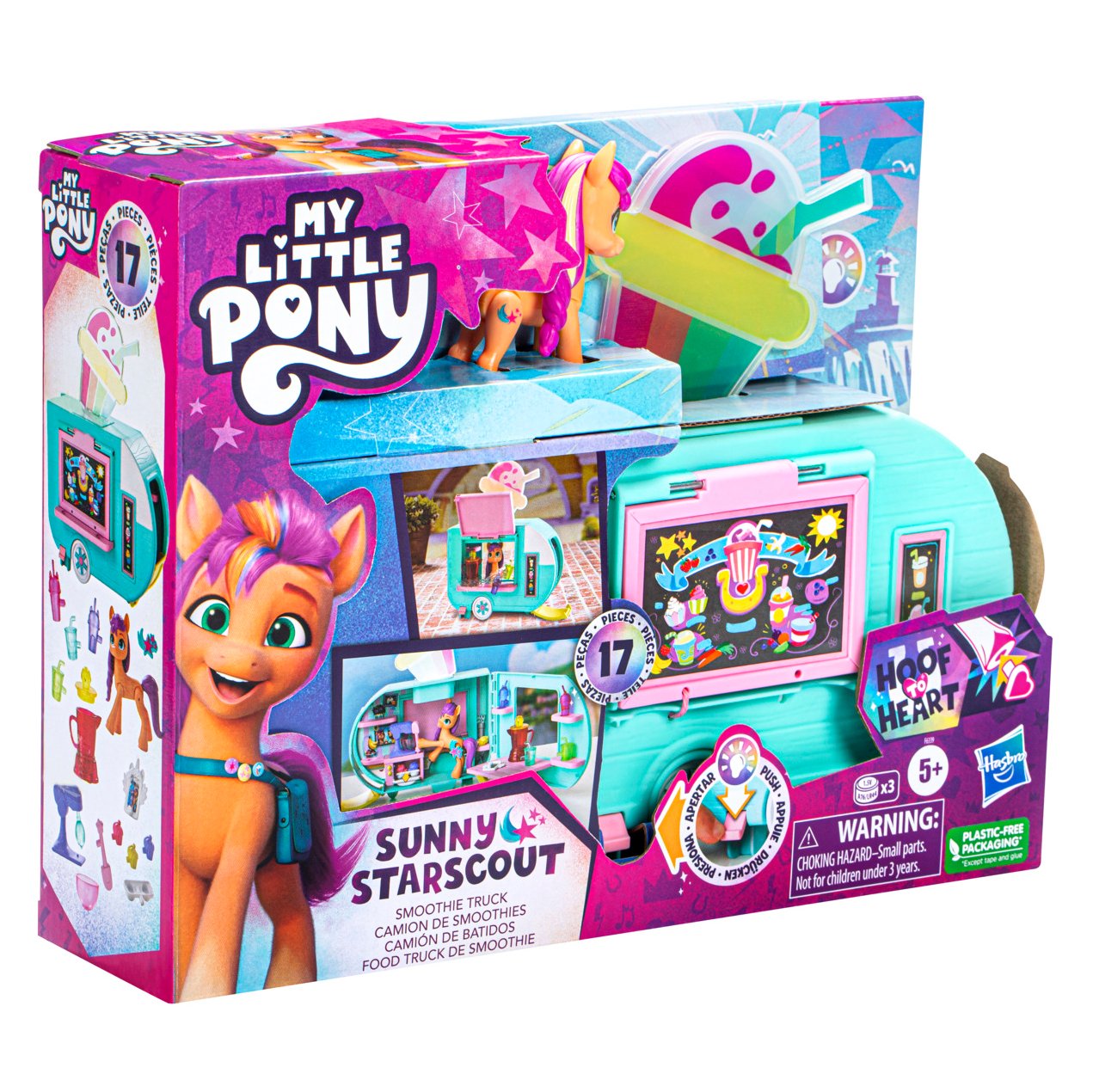 My Little Pony Sunny Starscout Smoothie Truck Playset - Shop Playsets ...