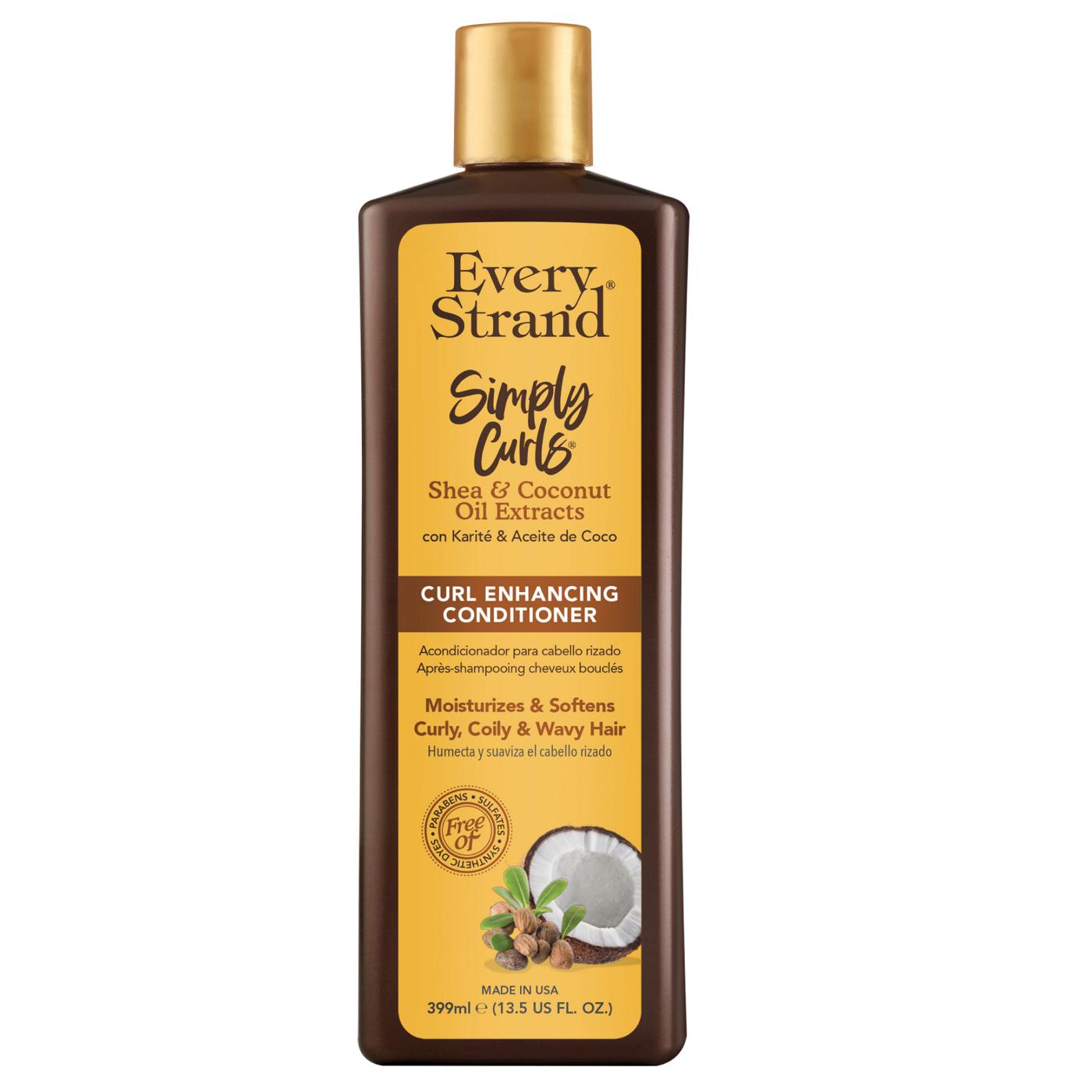 Every Strand Simply Curls Curl Enhancing Conditioner - Shop Shampoo ...