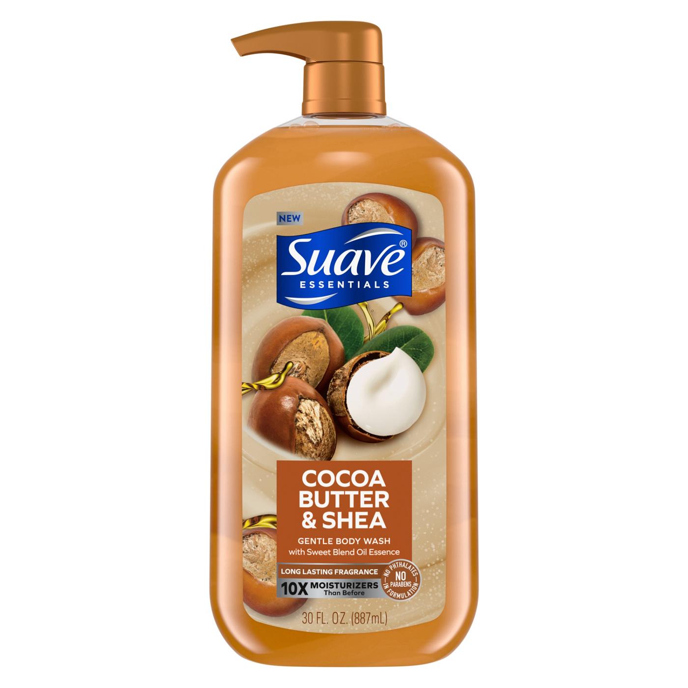 Suave Essentials Gentle Body Wash - Cocoa Butter & Shea - Shop Body ...