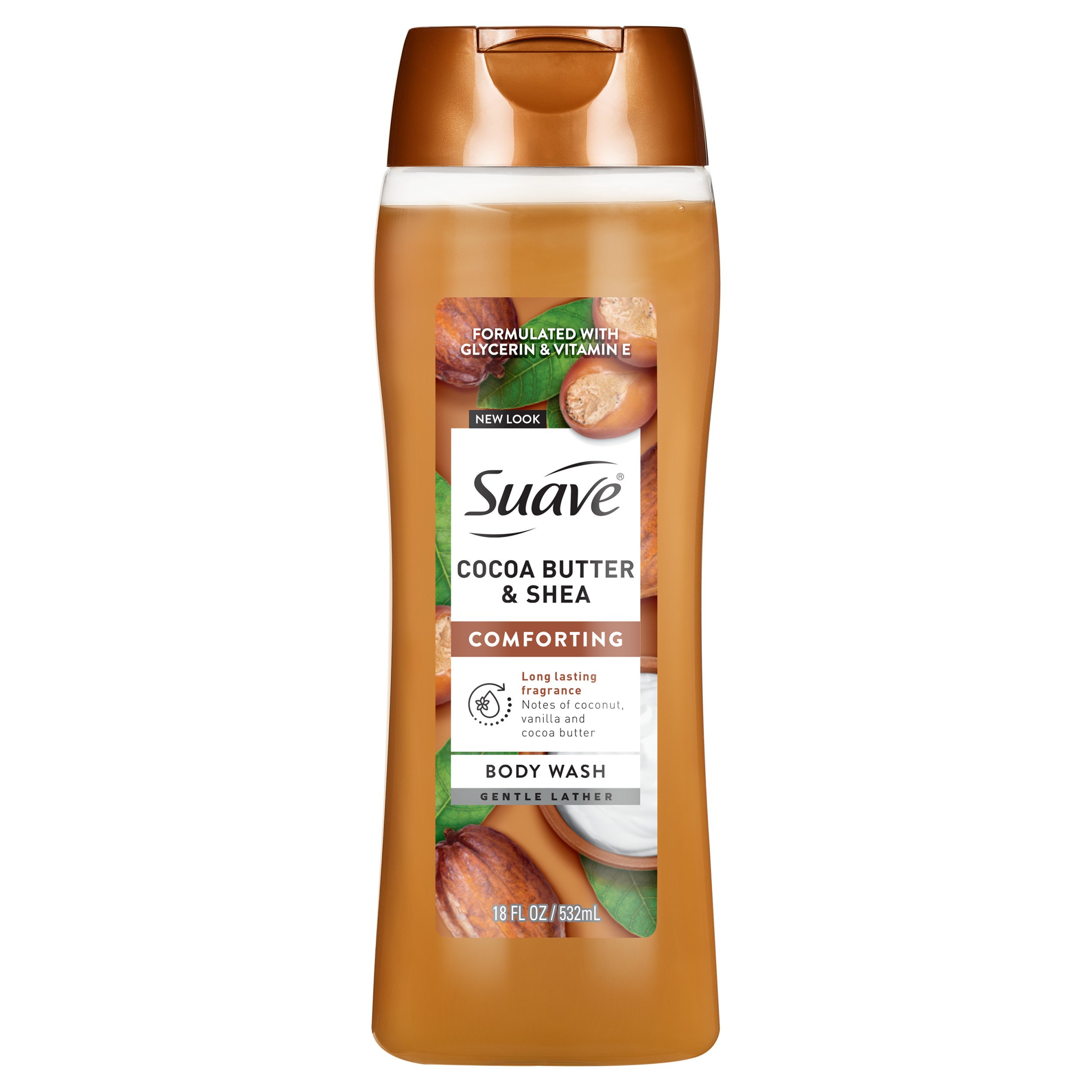 Suave Essentials Gentle Body Wash, Cocoa Butter & Shea - Shop Body wash ...