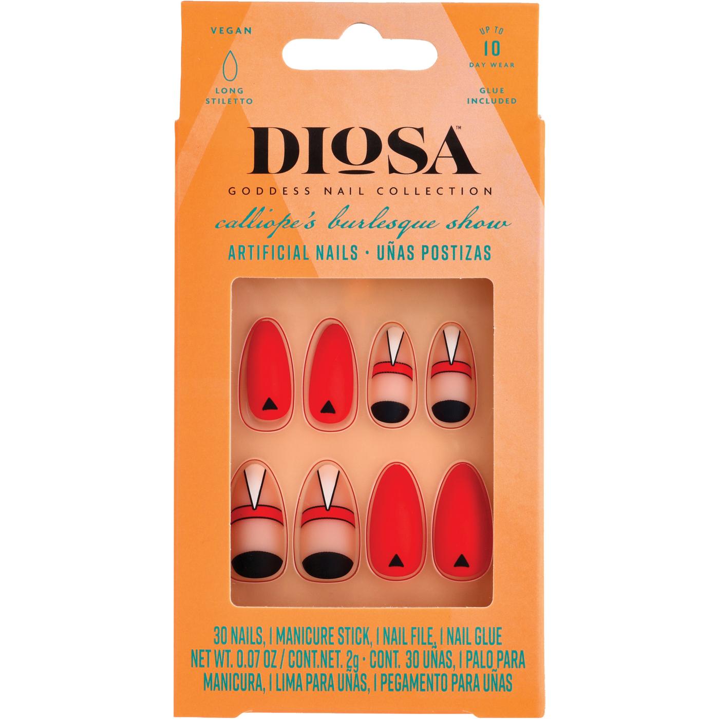Diosa Calliope's Burlesque Show Artificial Nails - Shop Nail sets at H-E-B
