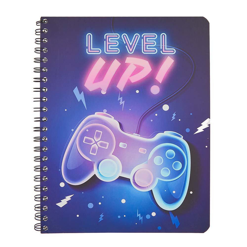 Eccolo Level Up 1 Subject College Ruled Spiral Notebook - Shop ...