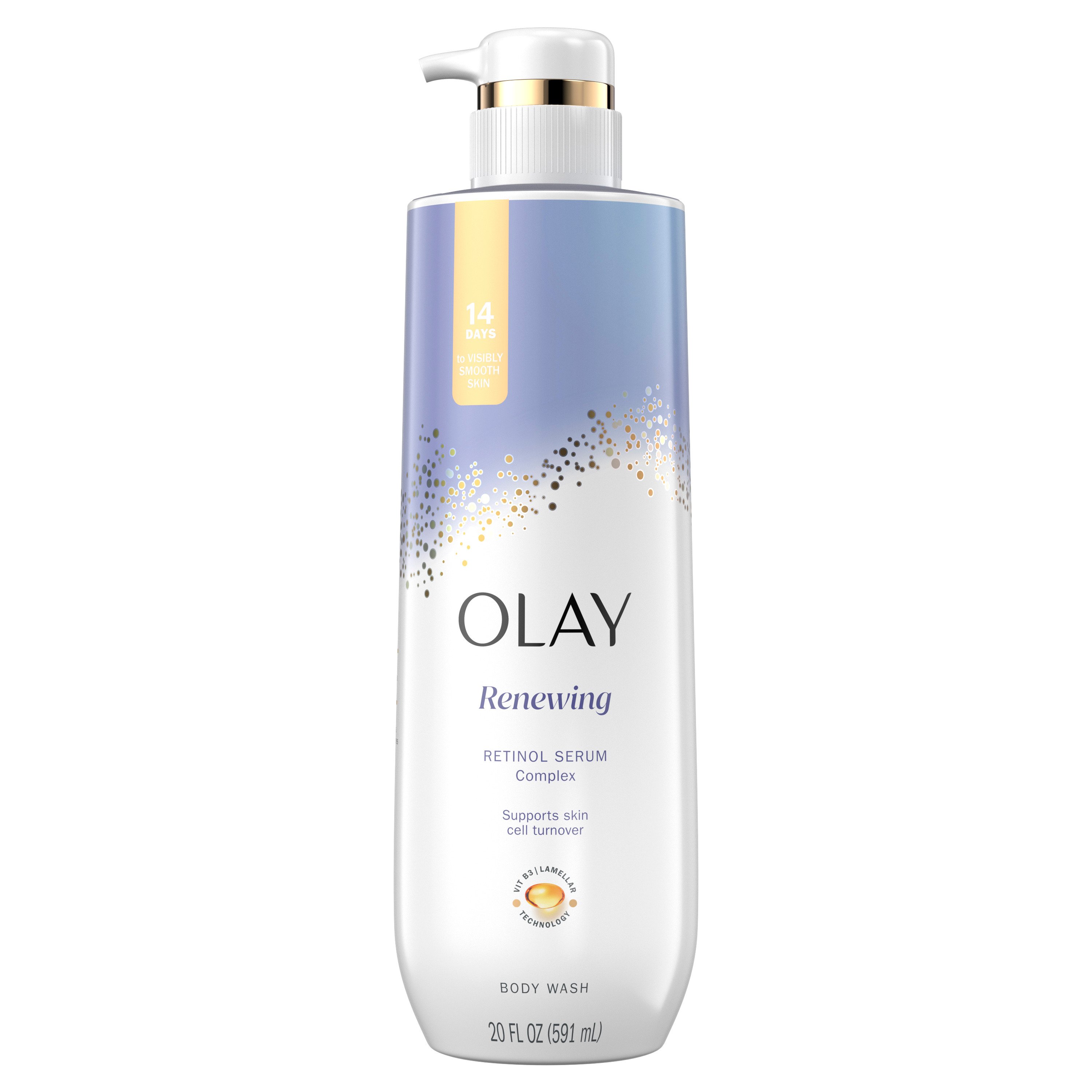 Olay Renewing Body Wash with Retinol Serum Complex - Shop Body wash at ...