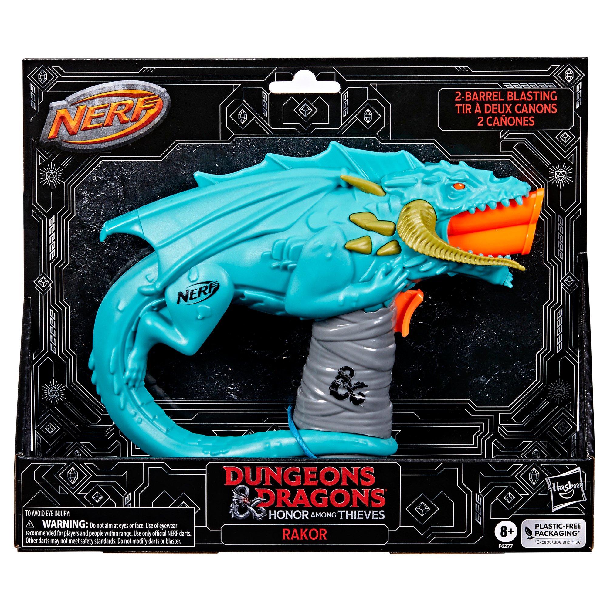 Nerf Dungeons & Dragons: Honor Among Thieves Rakor Dart Blaster - Shop ...