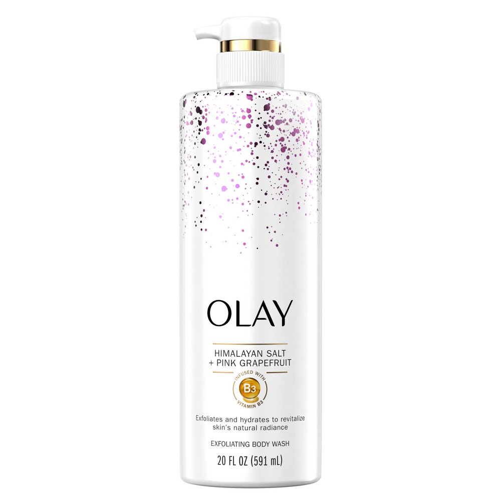 Olay Exfoliating Body Wash - Himalayan Salt & Pink Grapefruit - Shop ...