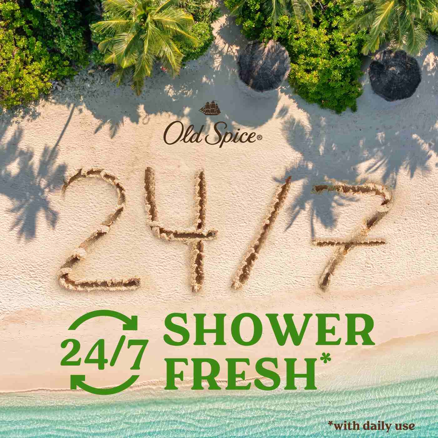 Old Spice Body Wash - Fiji with Palm Tree - Shop Body wash at H-E-B