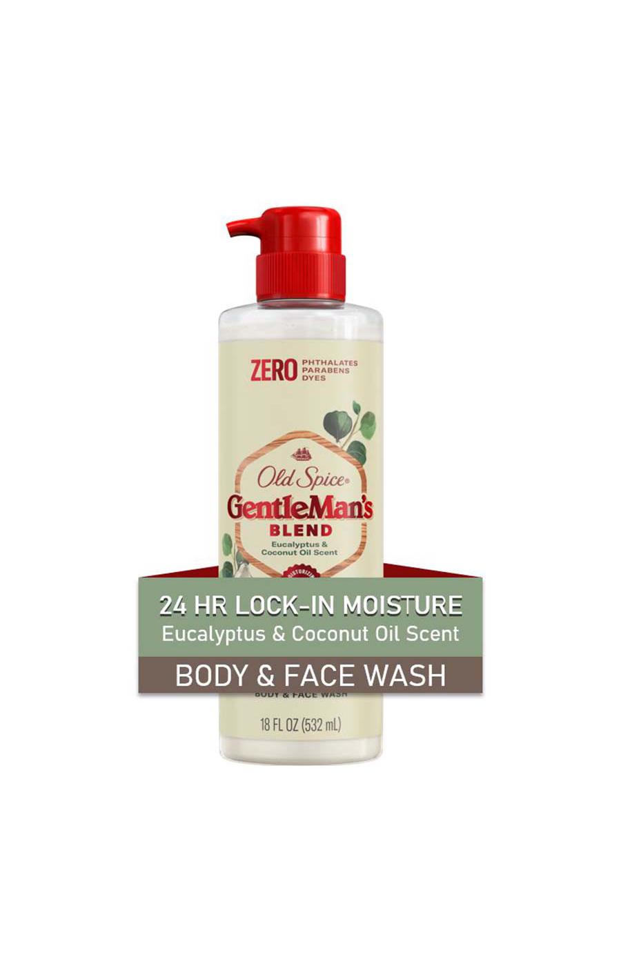 Old Spice Gentleman's Blend Body Wash - Eucalyptus & Coconut Oil - Shop Body wash at H-E-B