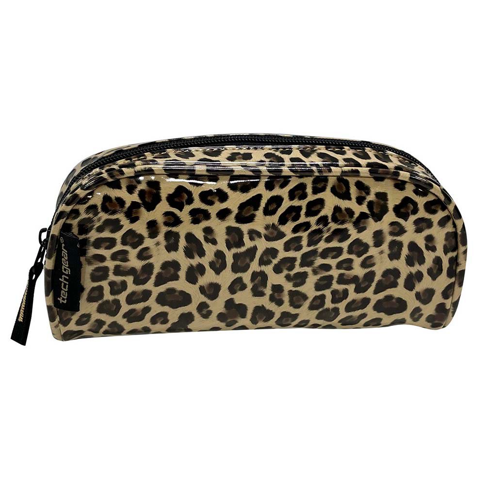 Tech Gear Leopard Print Vinyl Pencil Case - Shop Pencil cases at H-E-B