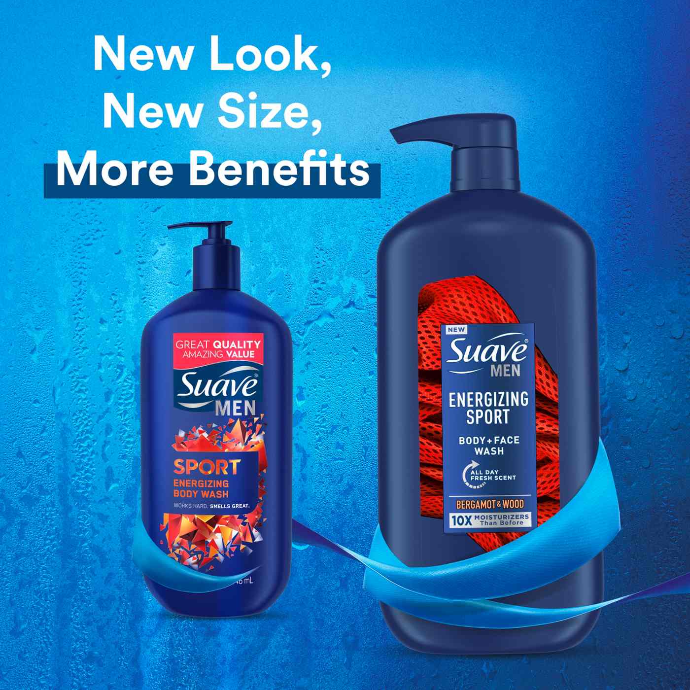 Suave Men Face And Body Wash Energizing Sport Shop Body Wash At H E B