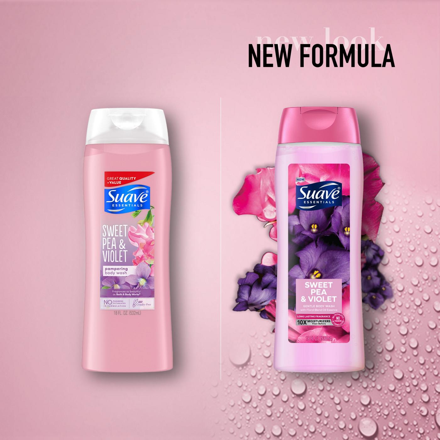 Suave Essentials Gentle Body Wash Sweet Pea And Violet Shop Body Wash
