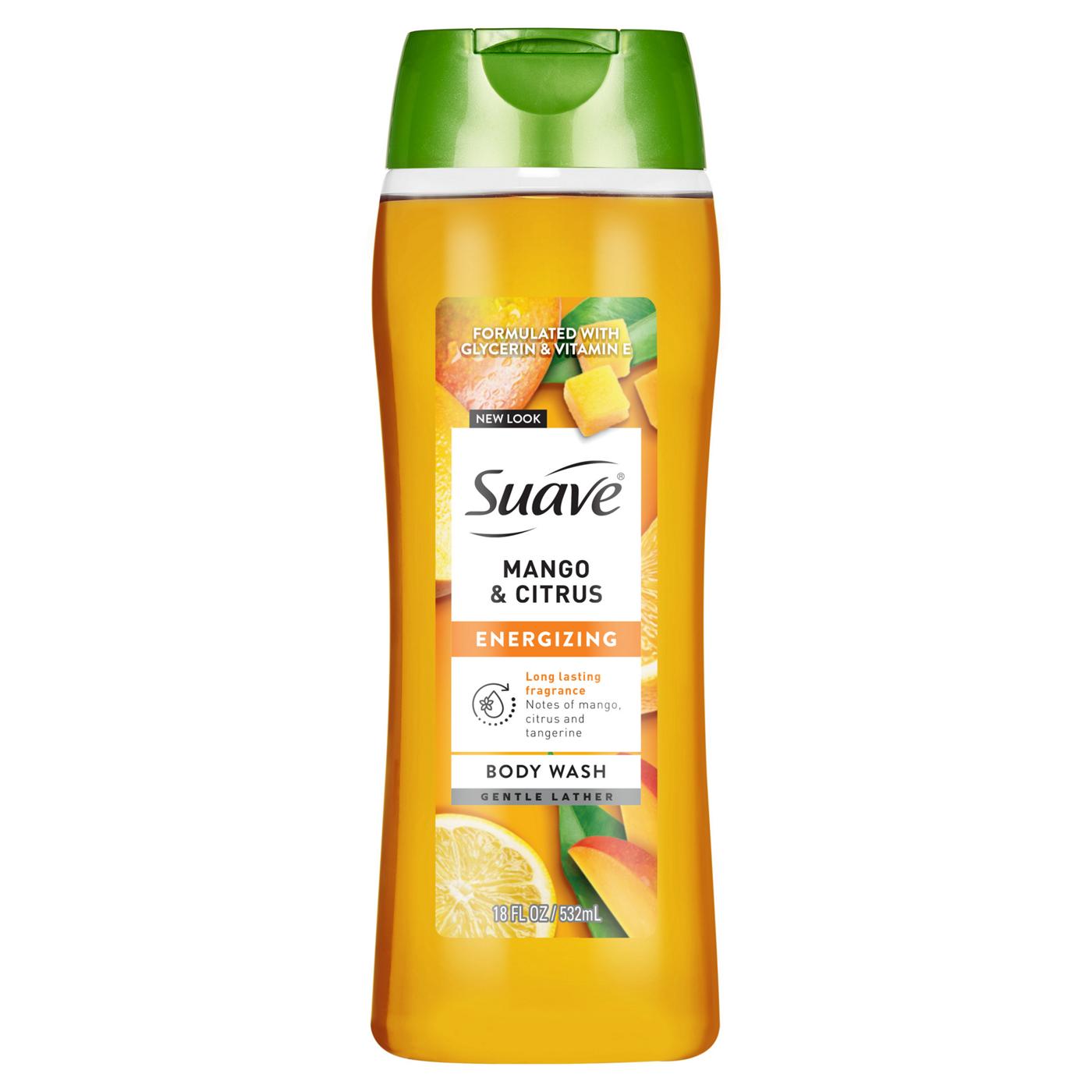 Suave Essentials Gentle Body Wash - Mango & Citrus - Shop Body wash at ...