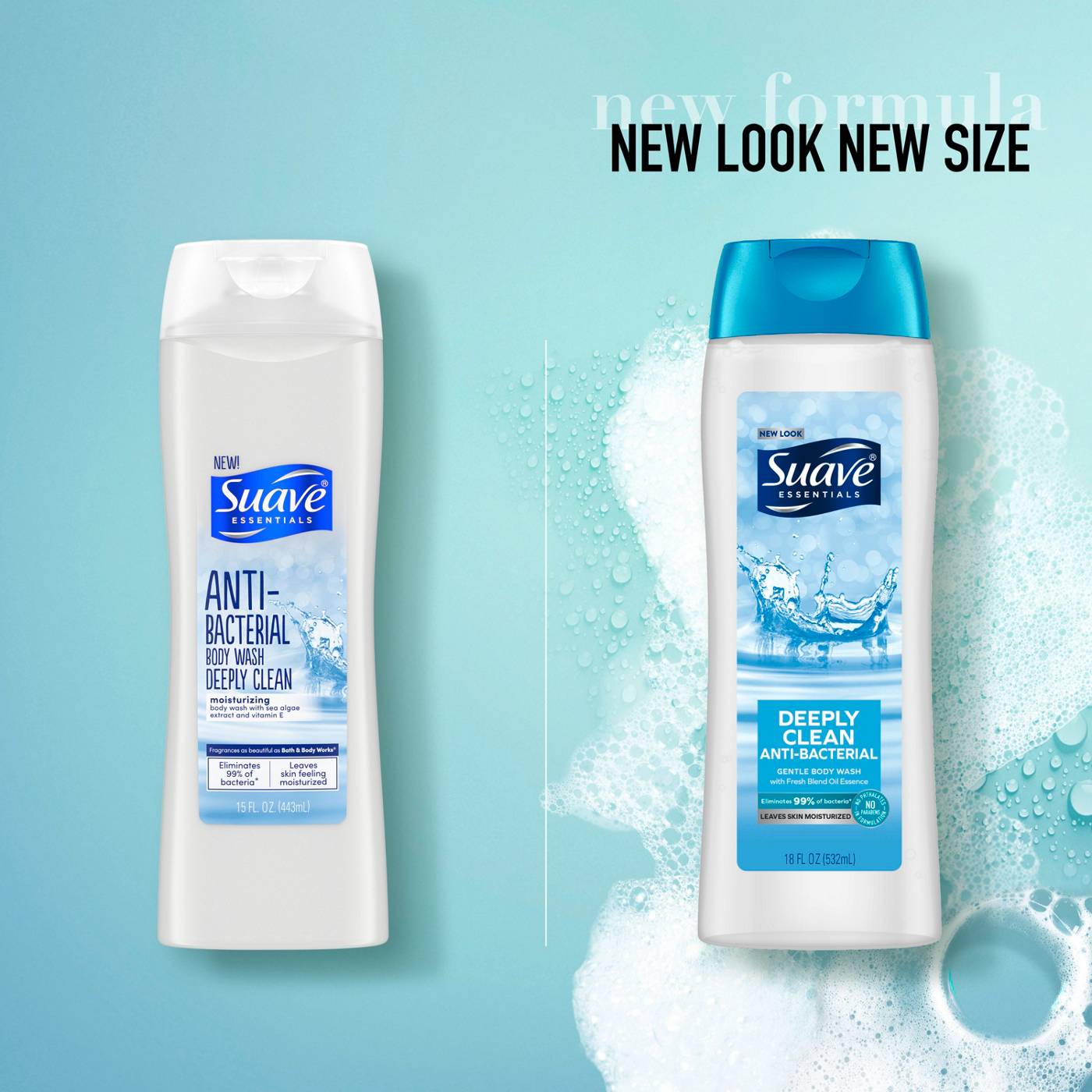 Suave Essentials Gentle Body Wash Deeply Clean Shop Body Wash At H E B