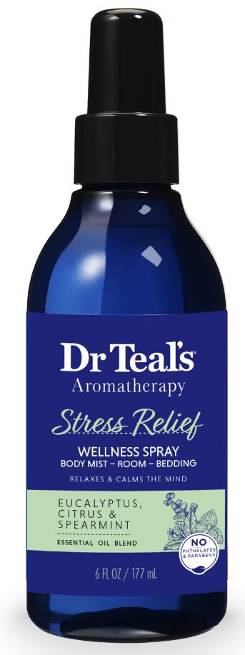 Dr Teal's Aromatherapy Stress Relief Wellness Spray - Shop Essential ...