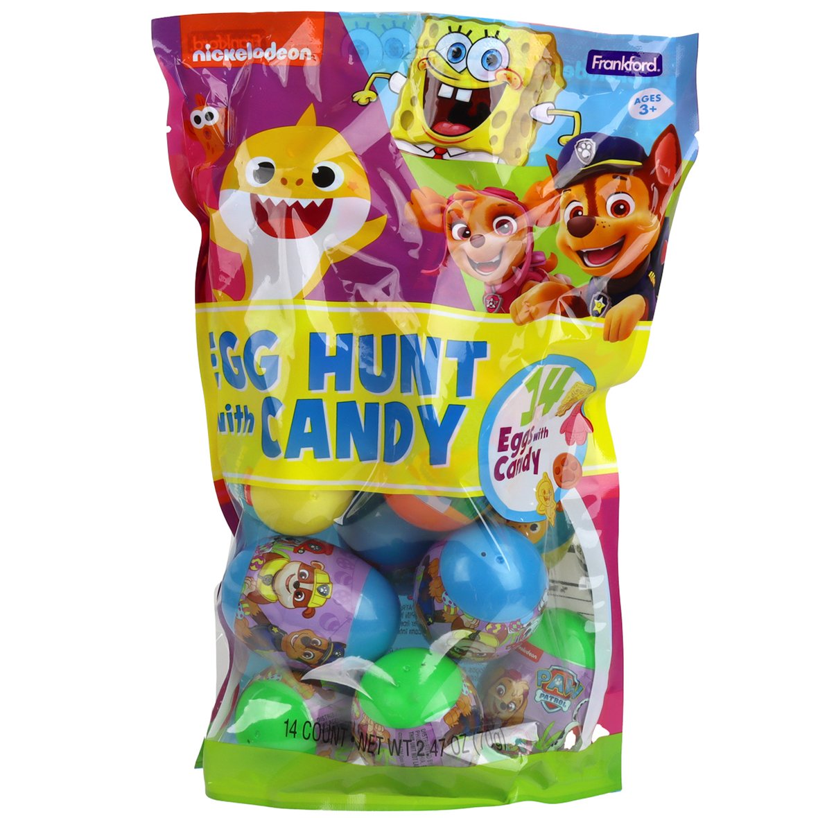 Frankford Nickelodeon Themed Easter Eggs with Candy - Shop Candy at H-E-B