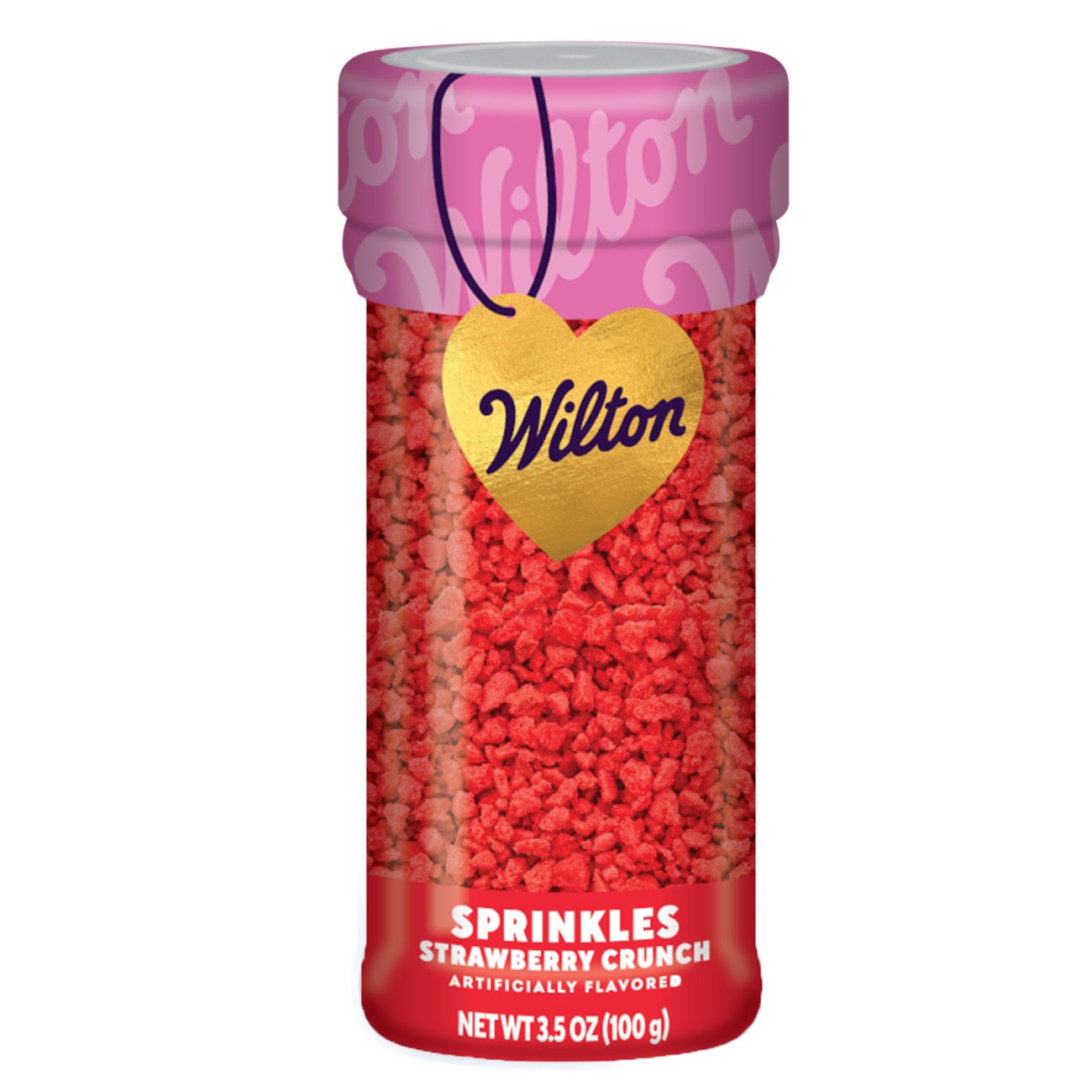 Wilton Valentine Strawberry Crunch Sprinkles - Shop Icing & decorations ...