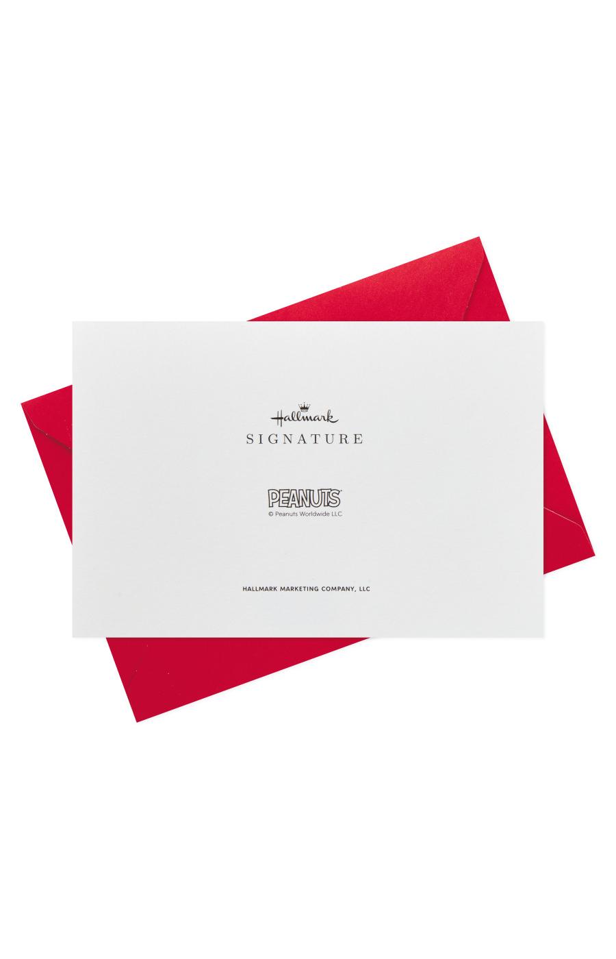 Hallmark Signature Peanuts Snoopy and Woodstock Canoeing Fathers Day ...