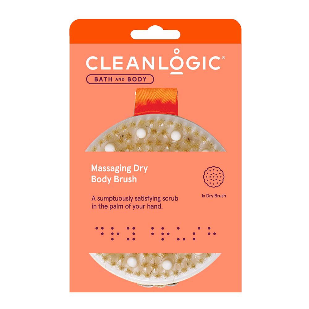 Cleanlogic Massaging Dry Body Brush - Shop Accessories at H-E-B