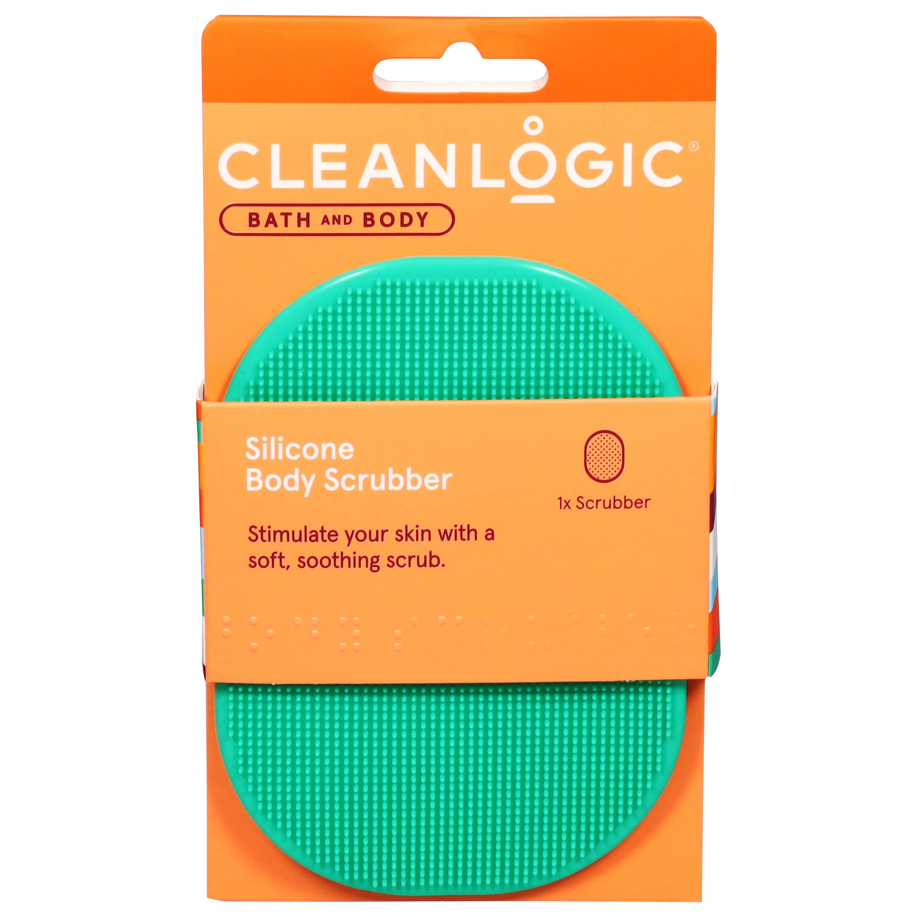 Cleanlogic Silicone Body Scrubber - Shop Accessories at H-E-B