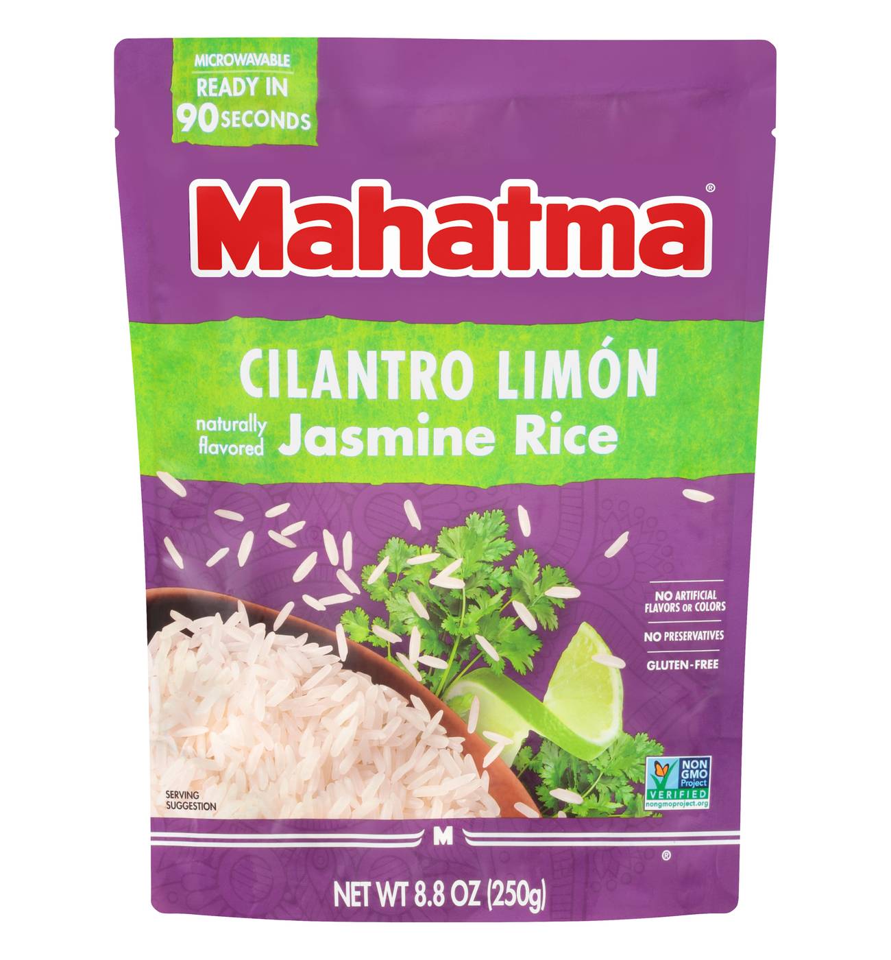 Mahatma Cilantro Lime Jasmine Rice - Shop Rice & grains at H-E-B