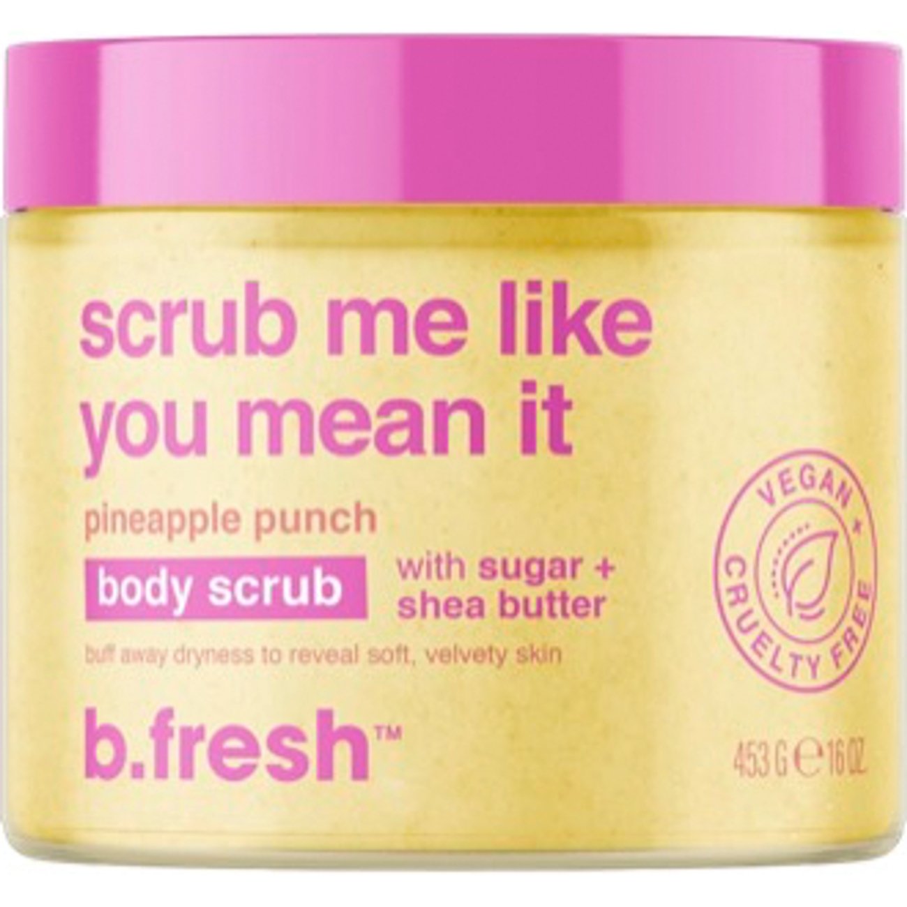 B Fresh Scrub Me Like You Mean It Body Scrub - Pineapple Punch - Shop ...