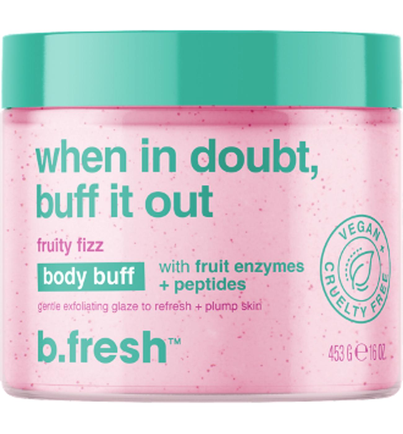 B Fresh When In Doubt Buff It Out Body Scrub Fruity Fizz - Shop Body ...