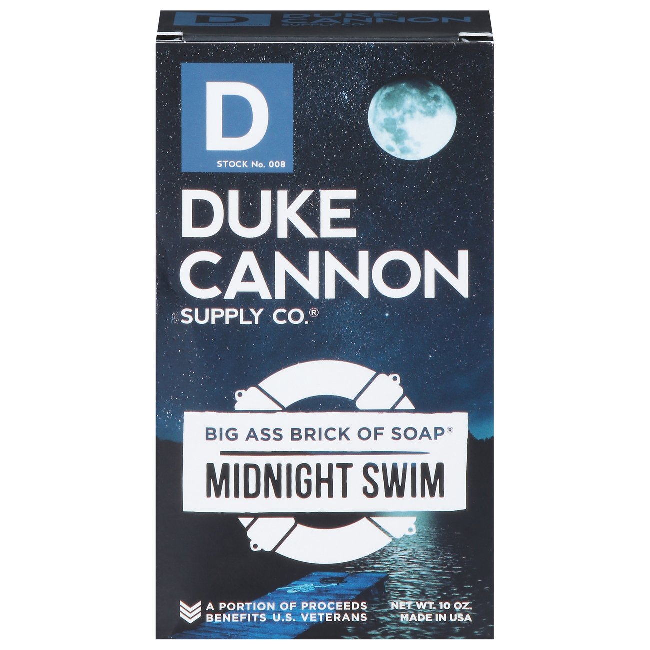 Duke Cannon Big Brick of Soap - Midnight Swim - Shop Hand & bar soap at ...
