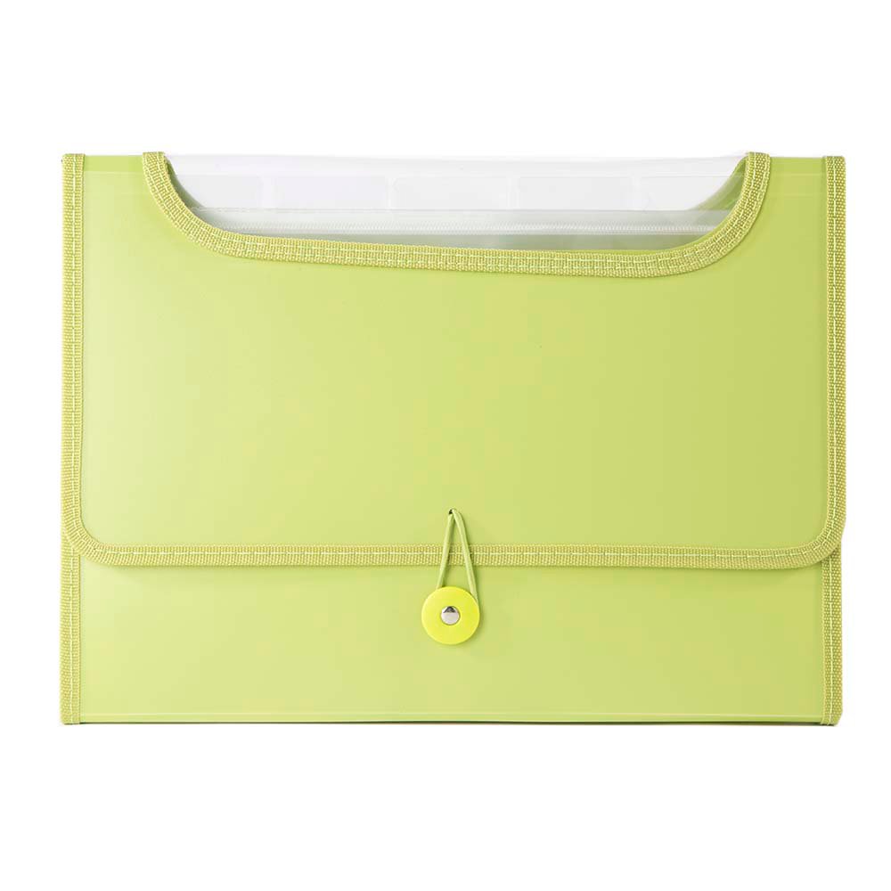 Filexec EZ View 6 Pocket Expanding File - Neon Green - Shop Folders at ...