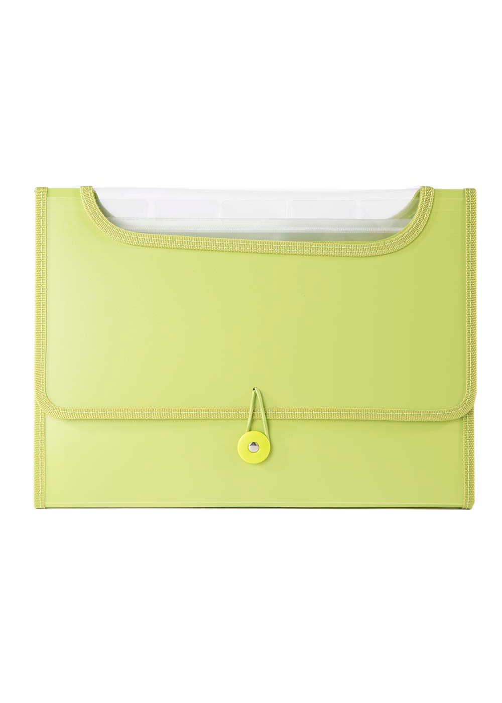 Filexec EZ View 6 Pocket Expanding File - Neon Green - Shop Folders at ...