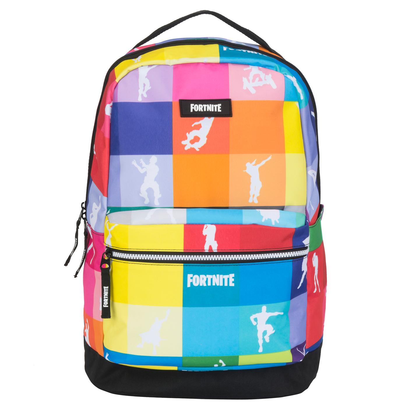 Fortnite Multicolor Squares Backpack - Shop Backpacks at H-E-B