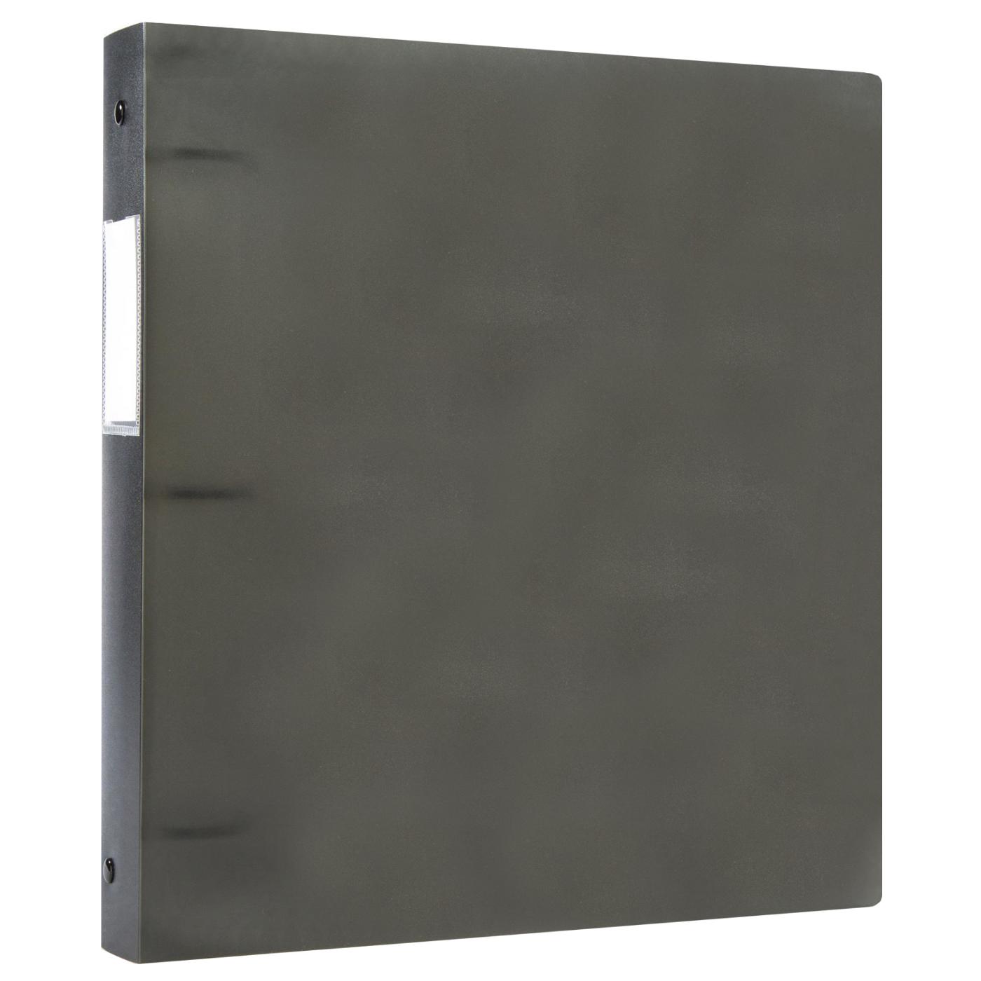 Filexec Products 3-Ring Pocket Poly Binder - Black - Shop Binders at H-E-B