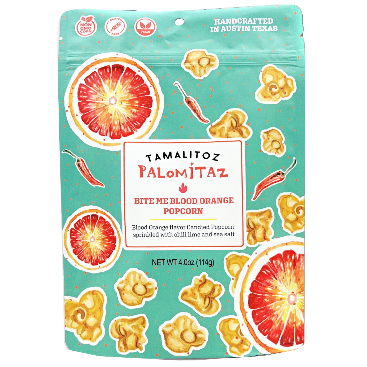 Tamalitoz by Sugarox Palomitaz Bite Me Blood Orange Popcorn - Shop ...