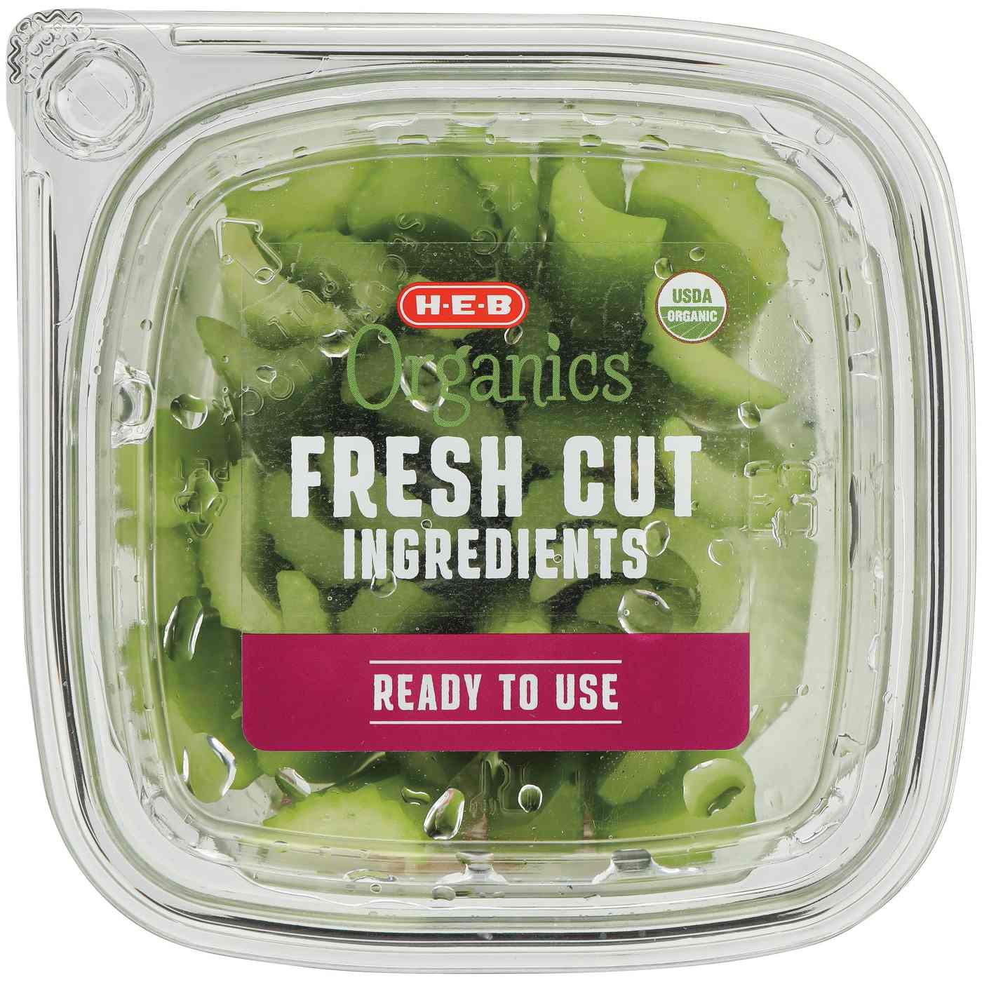 H E B Organics Fresh Whole Celery Sticks Shop Celery And Cucumbers At H E B