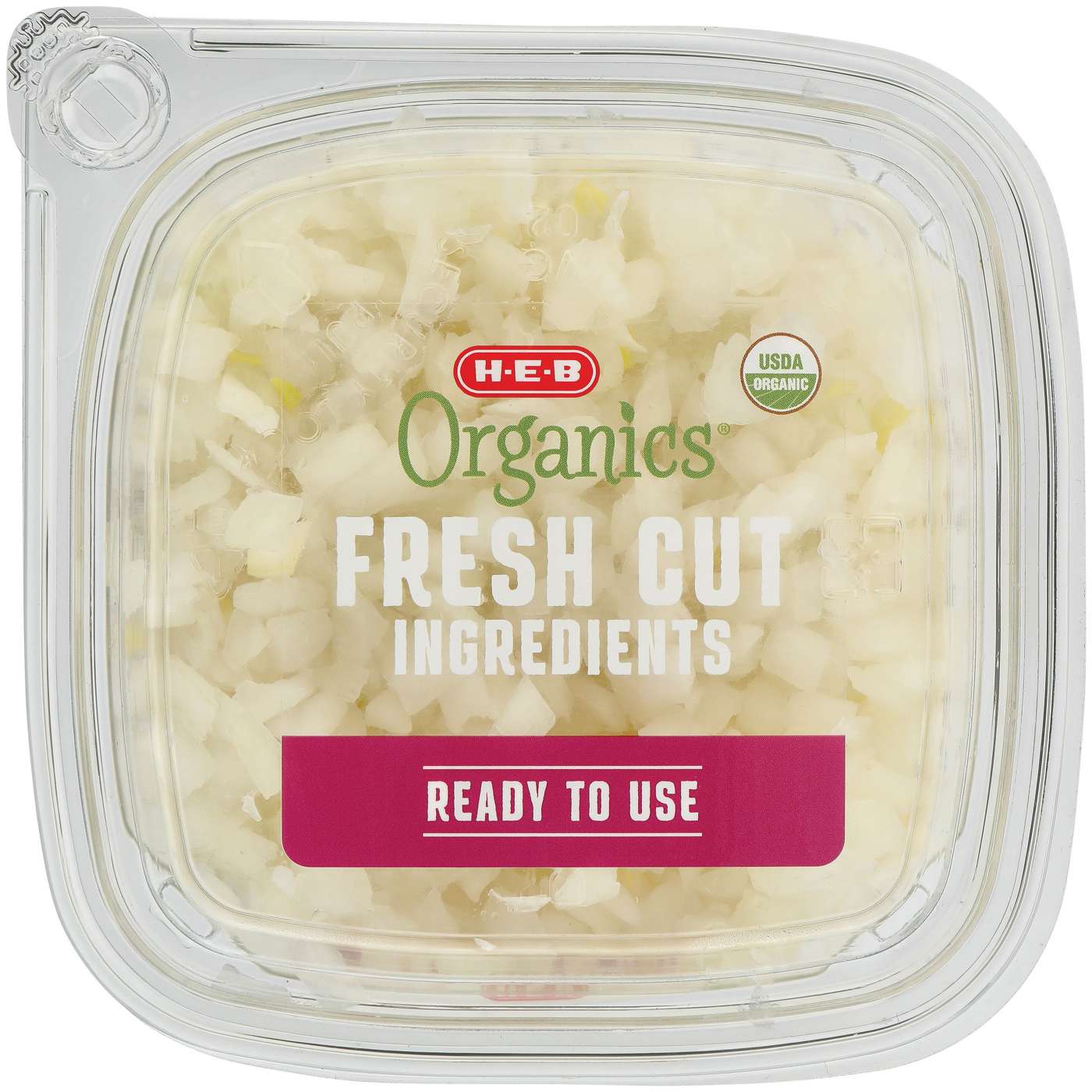 H-E-B Organics Fresh Diced Sweet Onion - Shop Onions & garlic at H-E-B