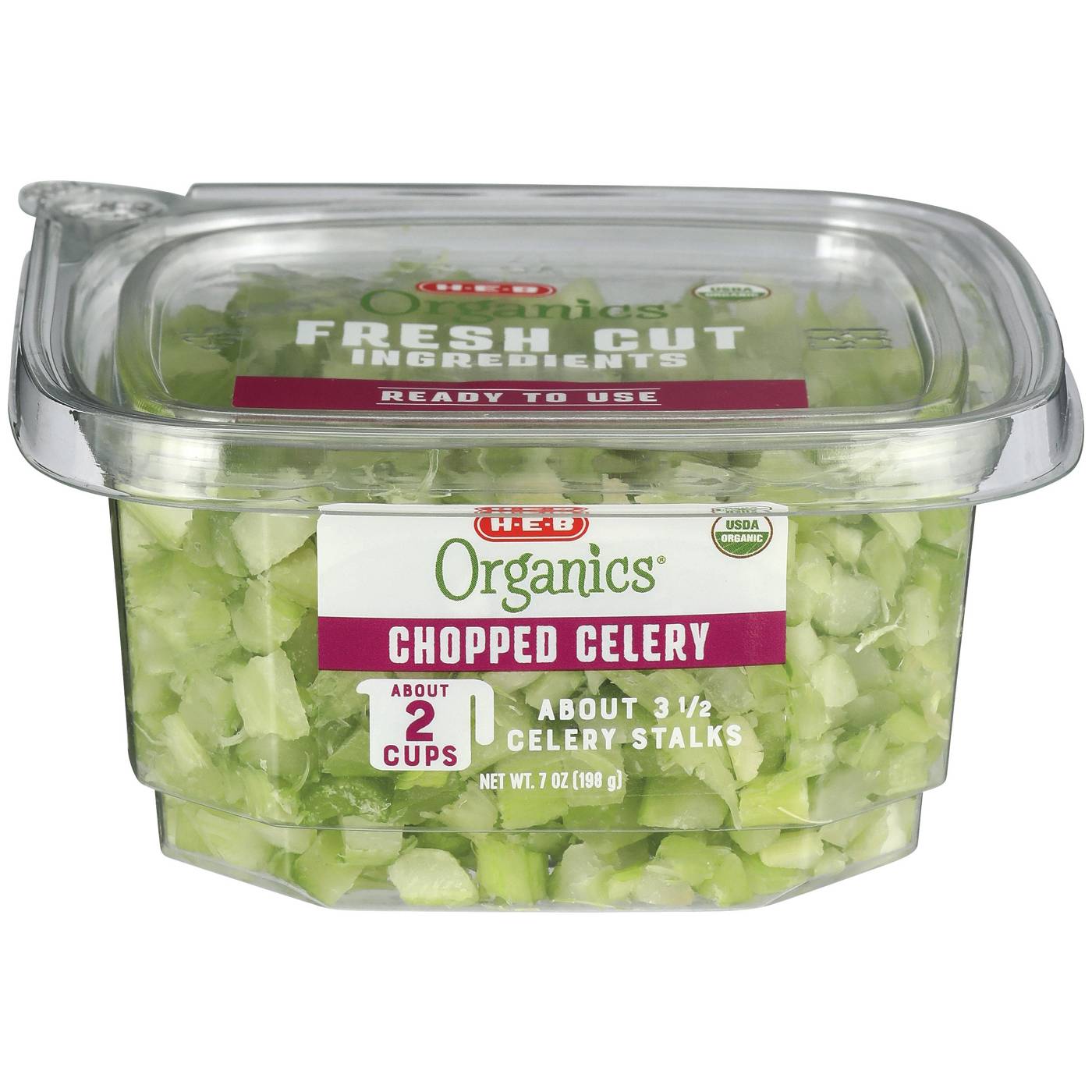 H-E-B Organics Fresh Chopped Celery - Shop Celery & cucumbers at H-E-B H-E-B Organics Fresh Chopped Celery - Shop Celery & cucumbers at H-E-B