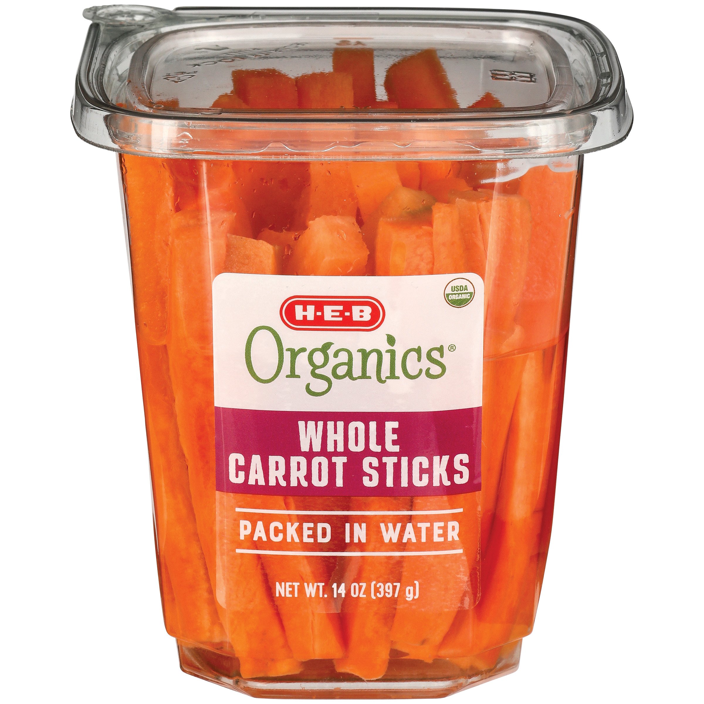 H-E-B Organics Fresh Whole Carrot Sticks - Shop Potatoes & carrots at H-E-B