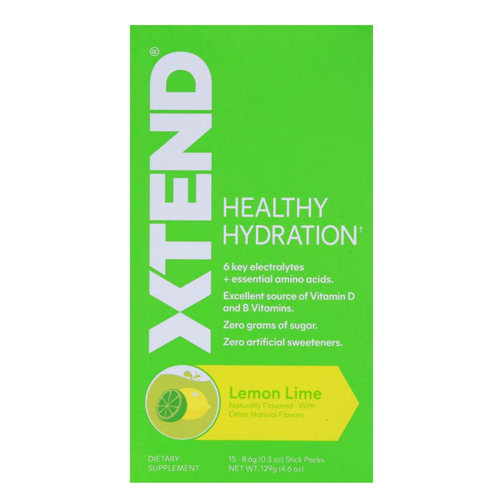 Xtend Healthy Hydration Stick Packs - Lemon Lime - Shop Diet & fitness ...