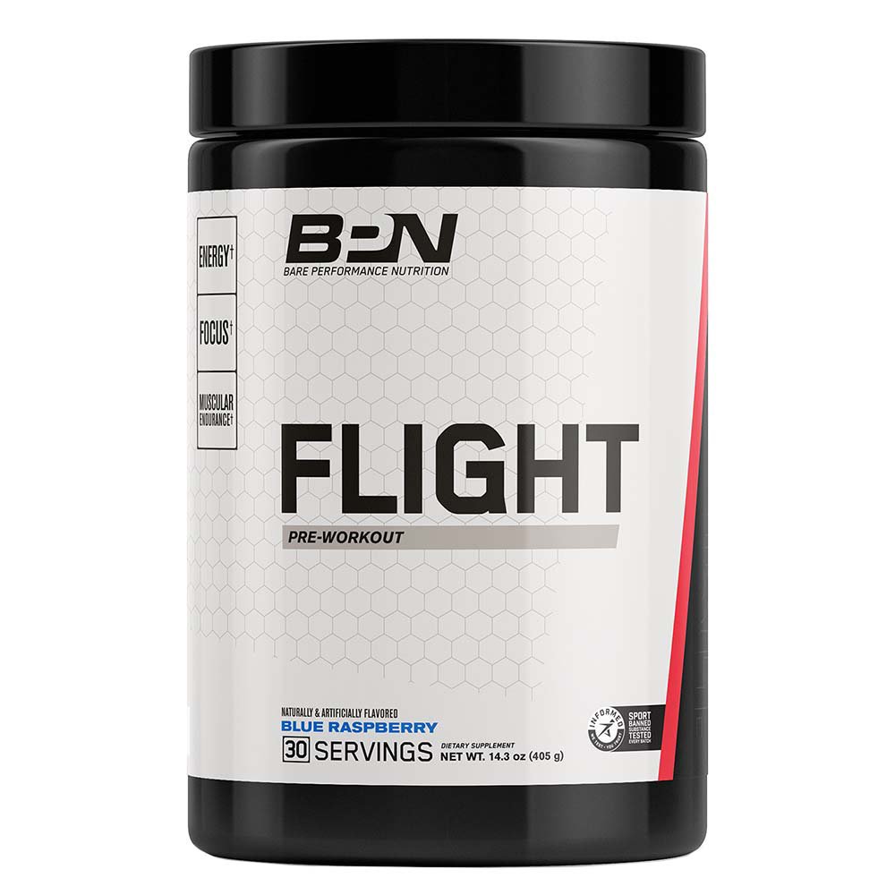Bare Performance Nutrition Flight Pre-Workout - Blue Raspberry - Shop ...