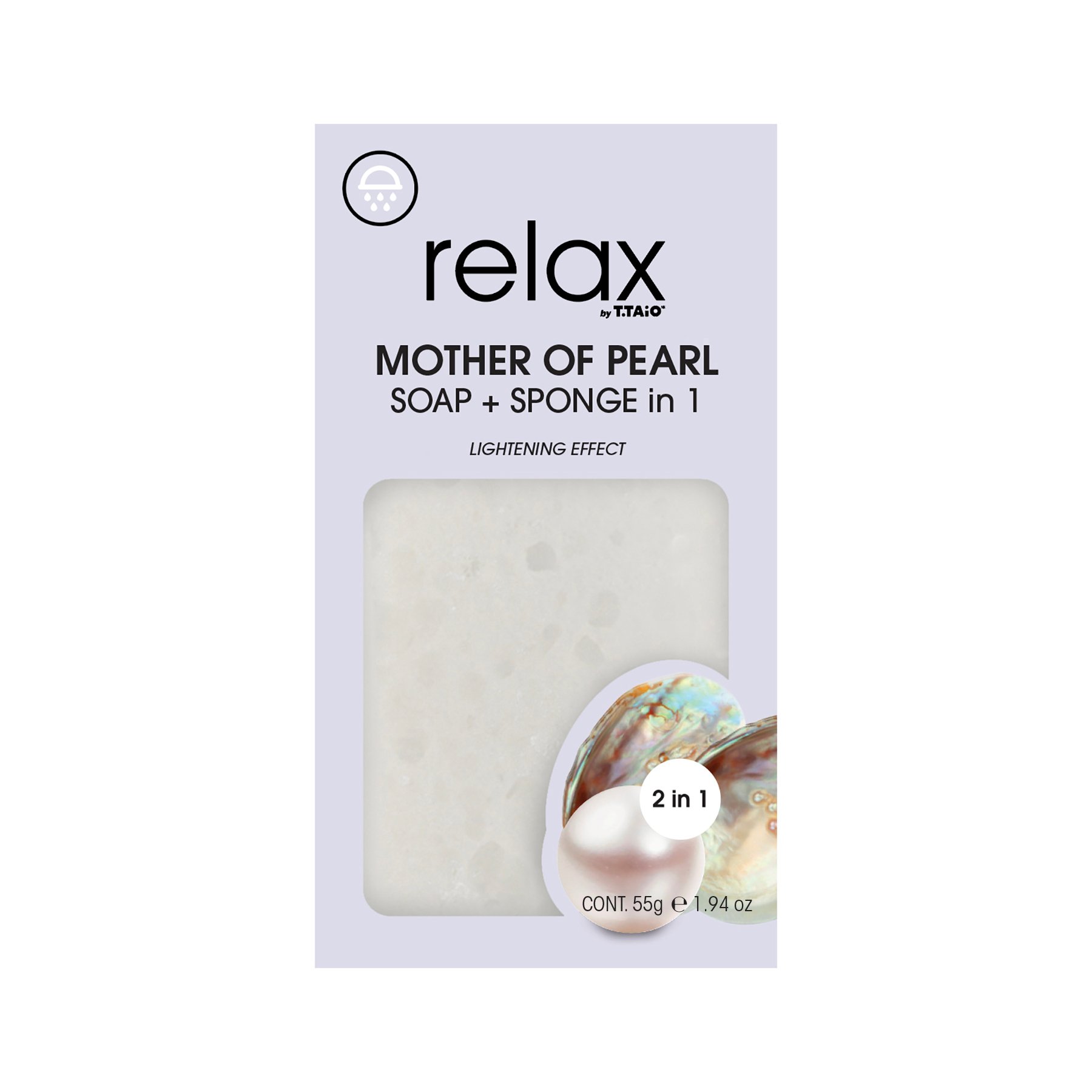 T Taio Relax Mother of Pearl Soap Sponge - Shop Body wash at H-E-B