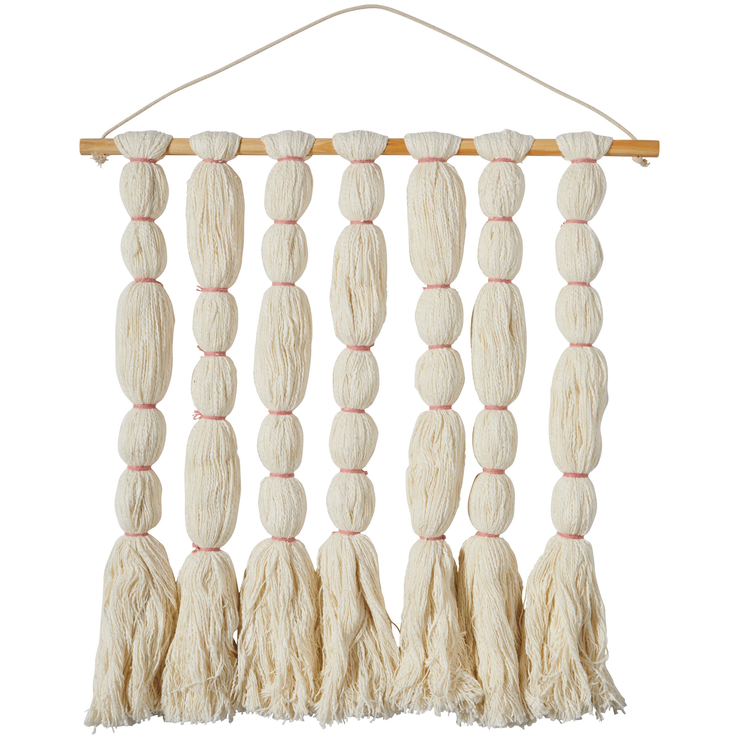 Haven + Key Rope Wall Hanger - White - Shop Seasonal decor at H-E-B