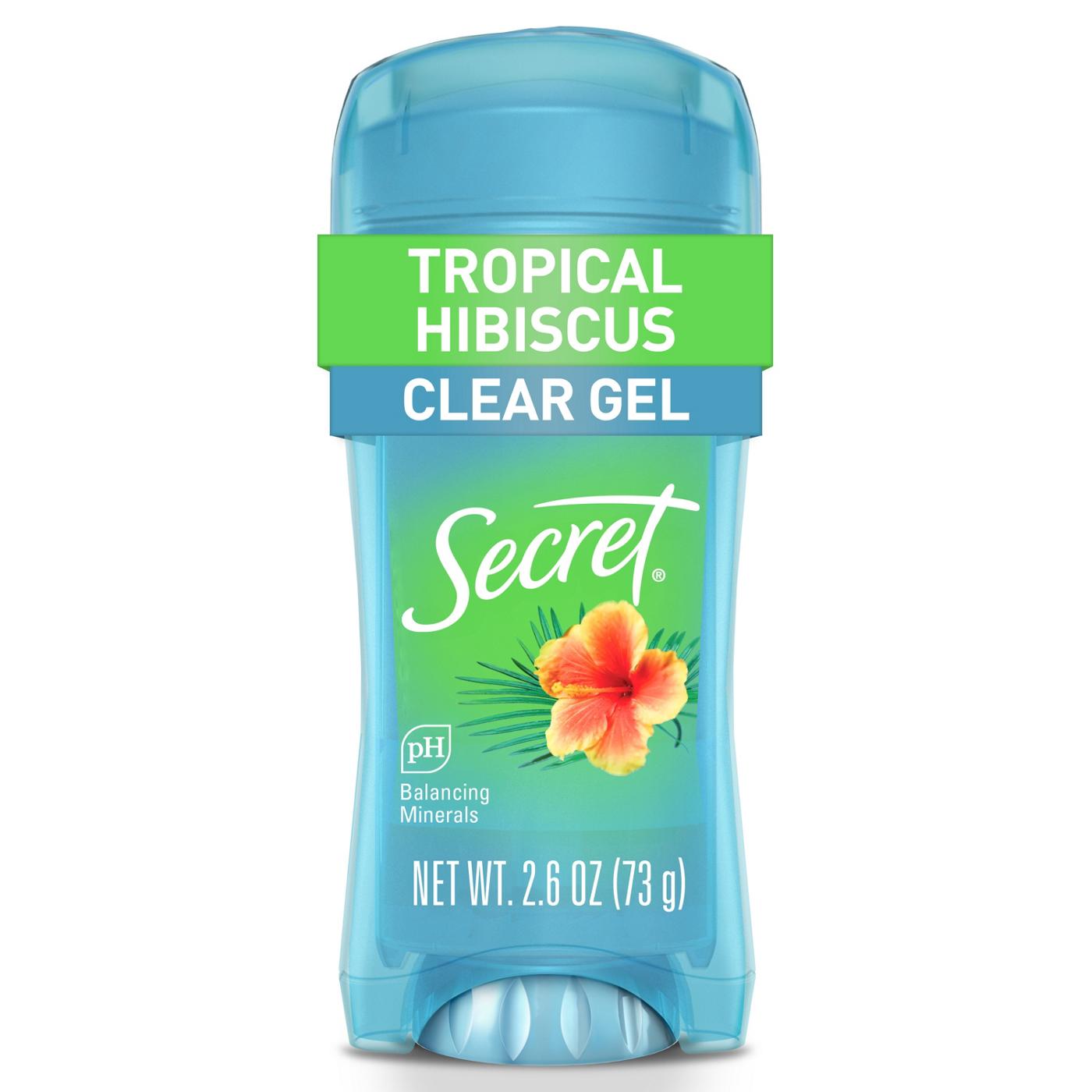 Secret 48 Hr Antiperspirant Deodorant Gel - Tropical Hibiscus - Shop ...