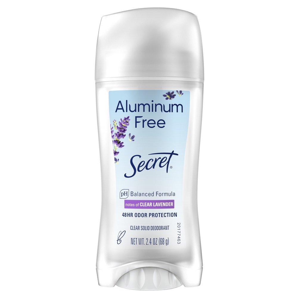 Secret Aluminum Free 48 Hr Deodorant - Lavender - Shop Deodorant ...