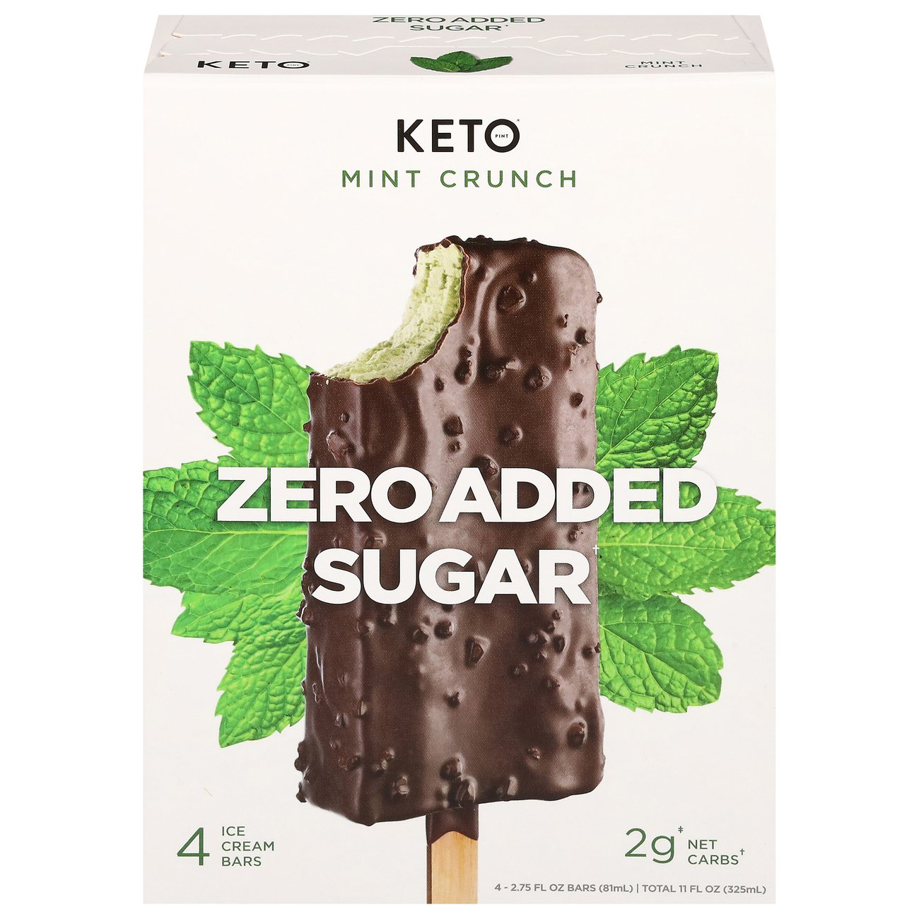 Keto Pint Mint Chocolate Crunch Ice Cream Bars - Shop Bars & pops at H-E-B