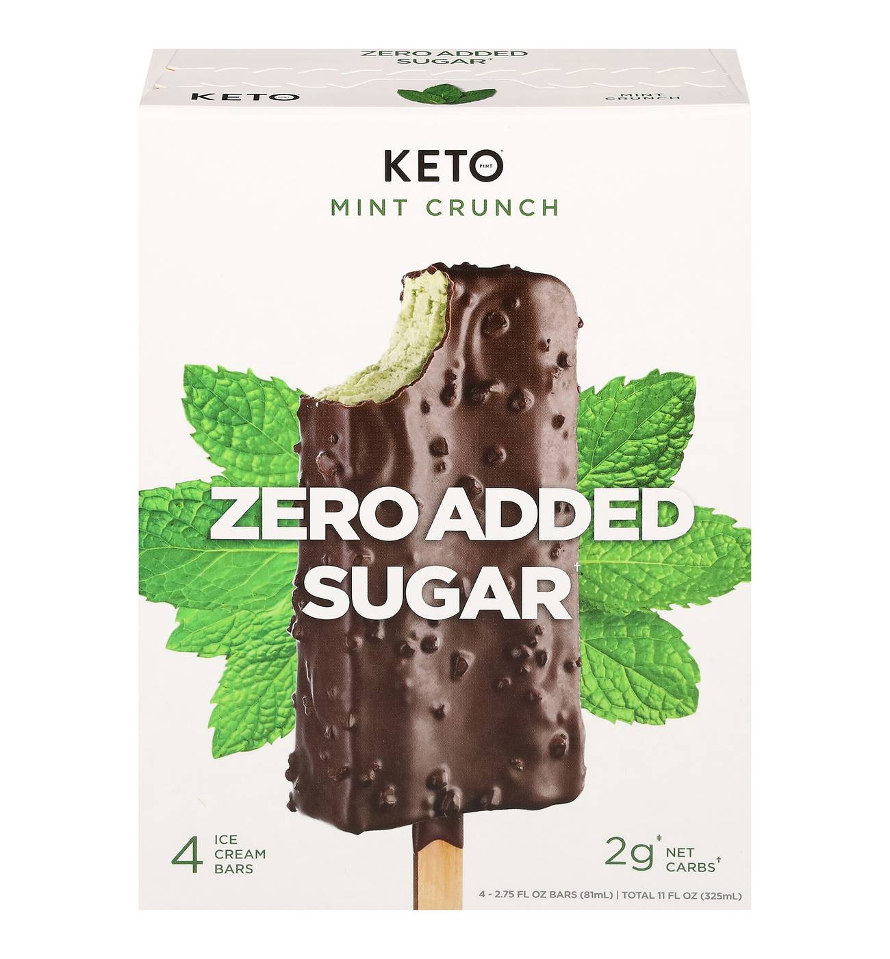 Keto Pint Mint Chocolate Crunch Ice Cream Bars - Shop Bars & pops at H-E-B