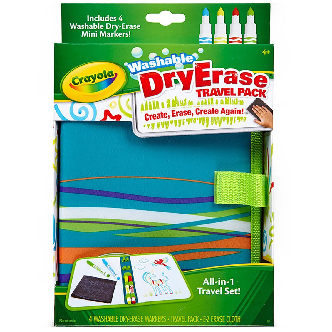 Crayola Washable Dry Erase Travel Pack - Shop Books & coloring at H-E-B