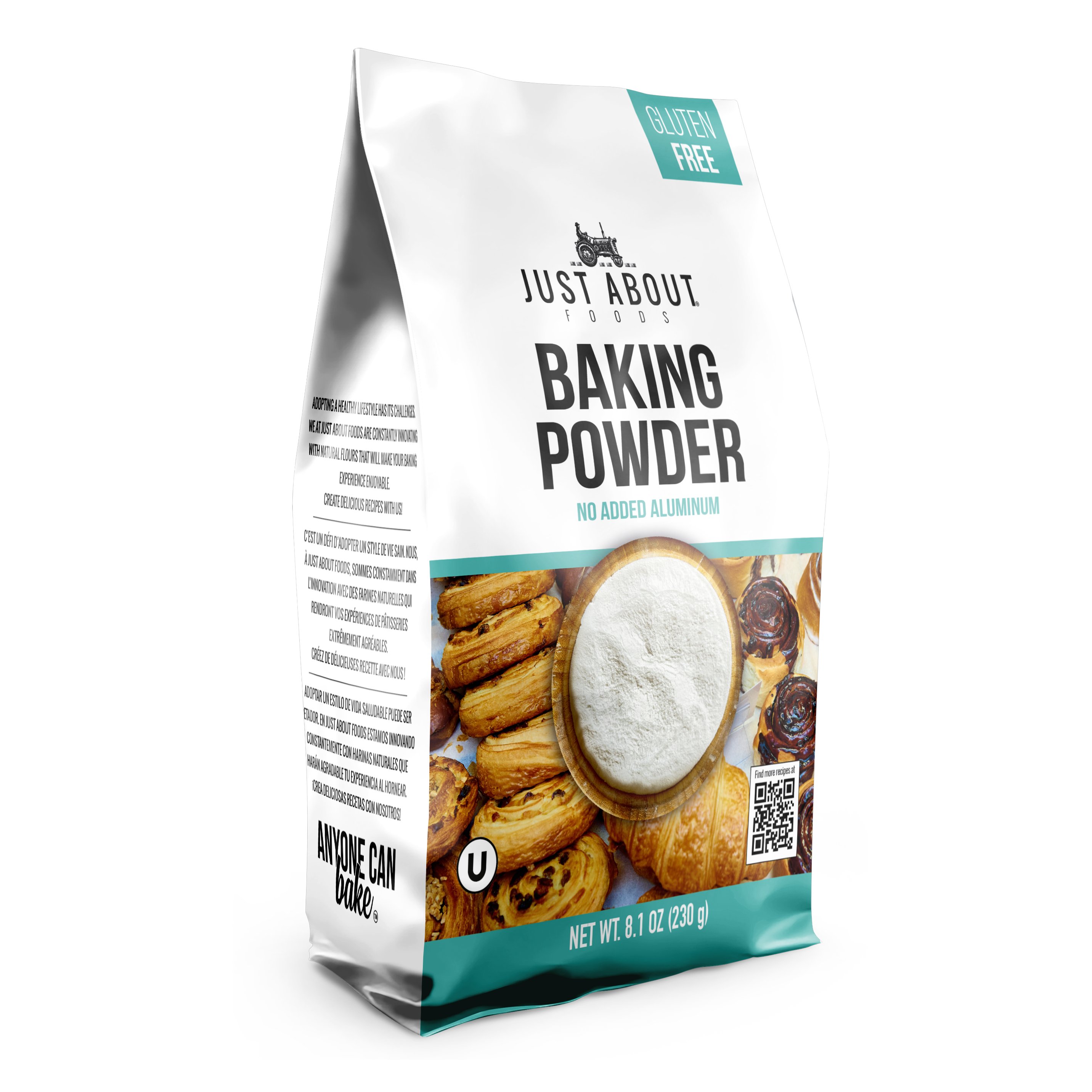 Just About Foods Baking Powder - Shop Baking soda & powder at H-E-B