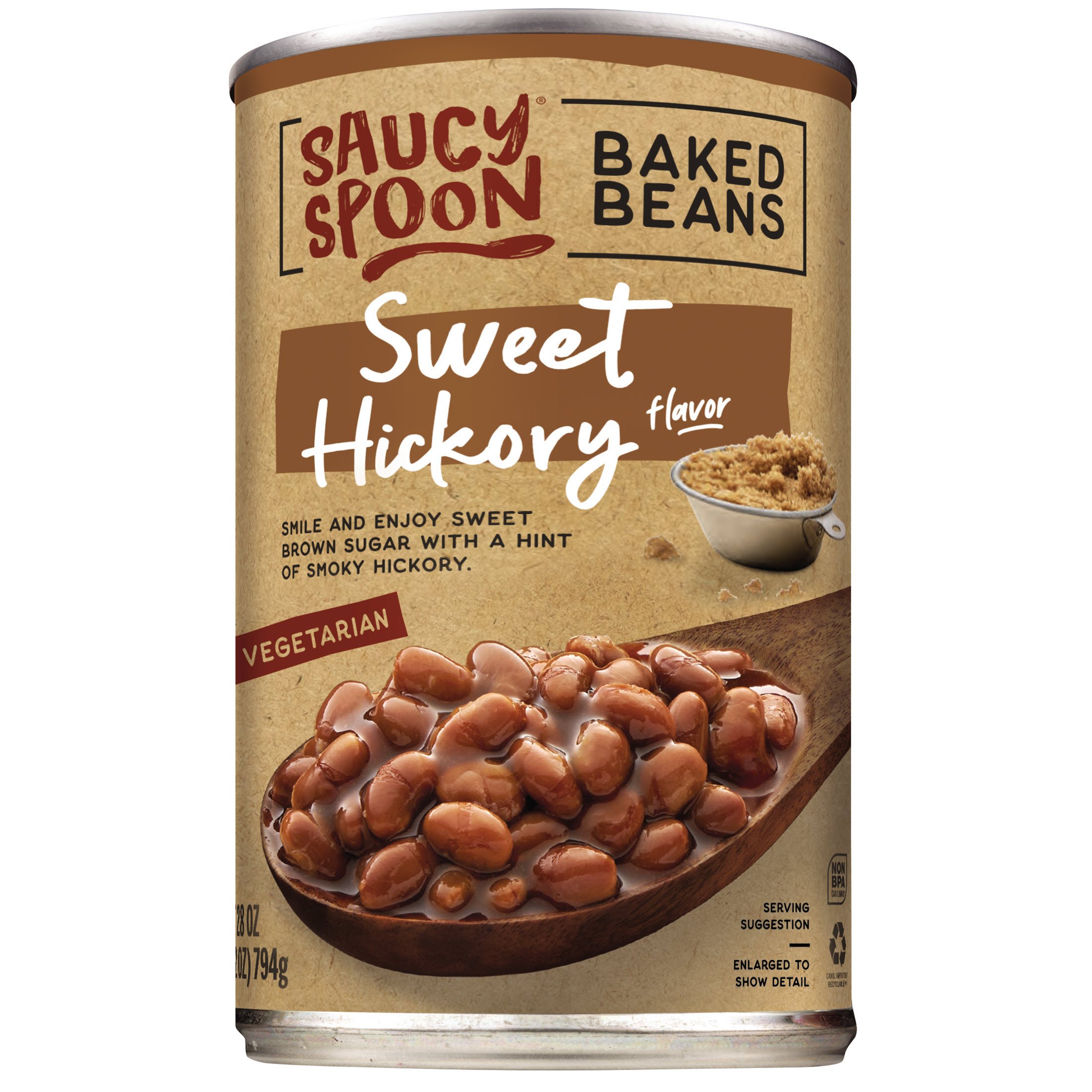 Saucy Spoon Baked Beans Sweet Hickory - Shop Beans & legumes at H-E-B
