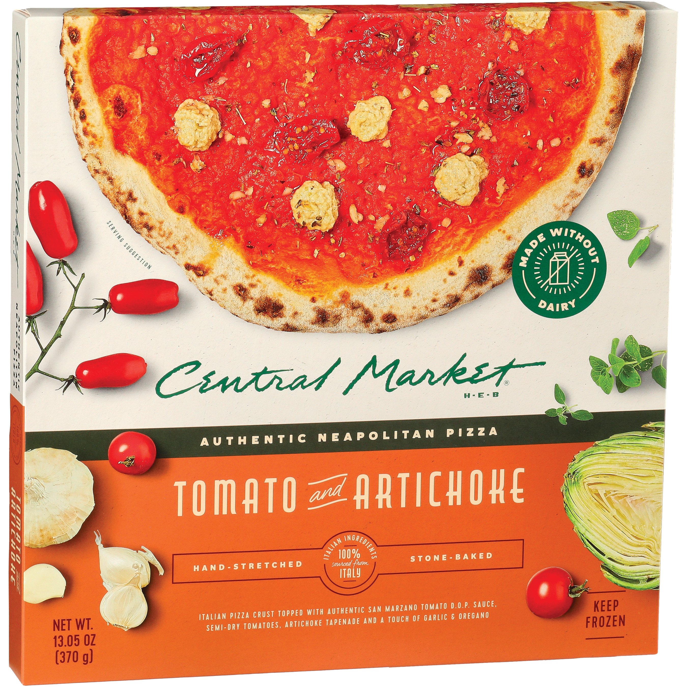 Central Market Frozen Pizza - Tomato & Artichoke - Shop Pizza at H-E-B