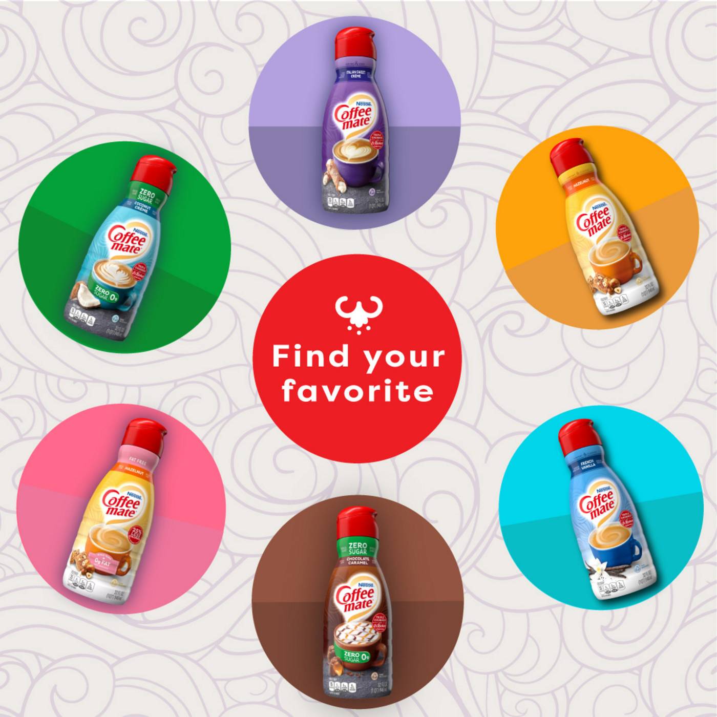 Nestle Coffee Mate Pop Tarts Brown Sugar Cinnamon Liquid Coffee Creamer ...