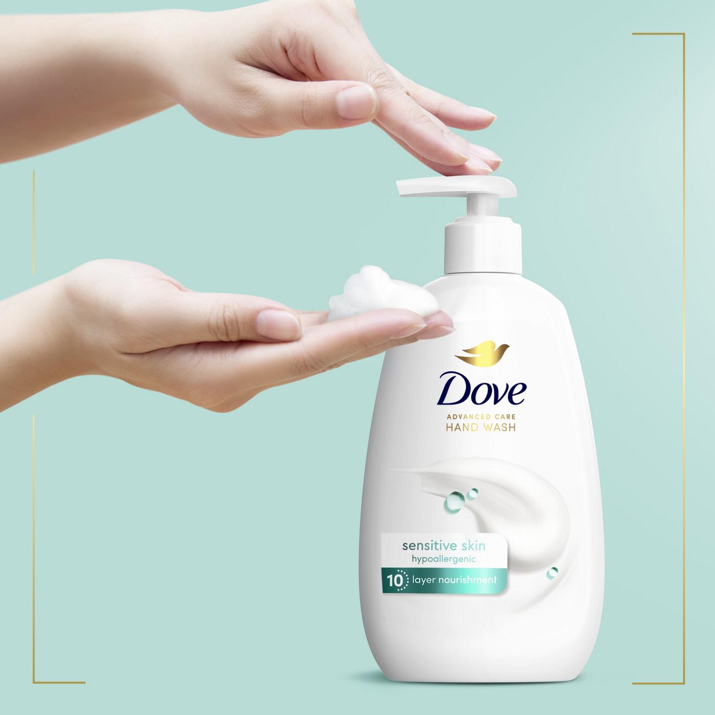 Dove Advanced Care Sensitive Skin Hand Wash - Shop Hand & bar soap at H-E-B